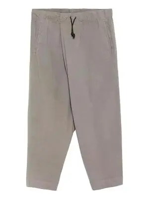 Transit Drawstring Tapered Trousers - Grey