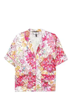 NISSA Printed Shirt - Pink