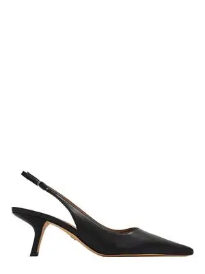 Sam Edelman 50mm Bianka Pointed-toe Slingback Pumps - Black