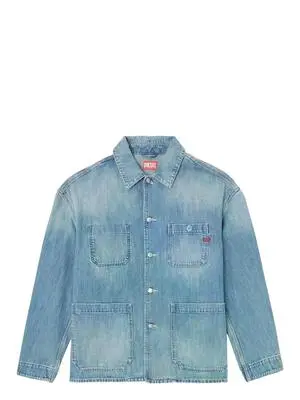 DIESEL® Denim D-stack-u Jacket - Blue