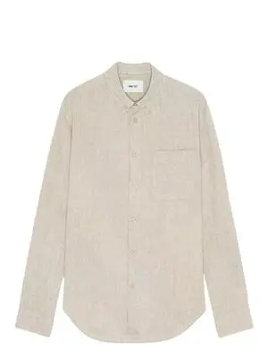 Nn07 Linen Shirt - Neutrals