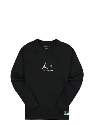 JORDAN X Fragment Long-sleeve Sweatshirt - Black