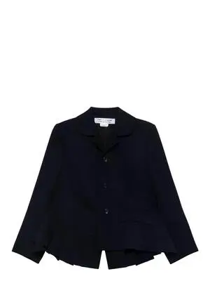 Comme Des Garçons Single-breasted Blazer - Blue