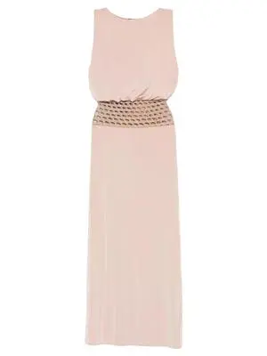 Giorgio Armani Metallic-threading Dress - Pink