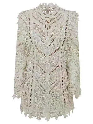 ZIMMERMANN Illuminate Cornelli Mini Dress