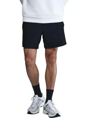 Nike 24.7 Dri-fit Flat Front Shorts - Black/ Dark Smoke Grey