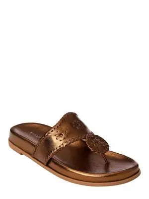 Jack Rogers Jacks Sport Flip Flop - Bronze