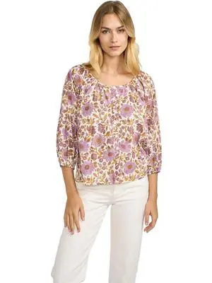 MAREA Sophie Top Lilac Orsay Floral