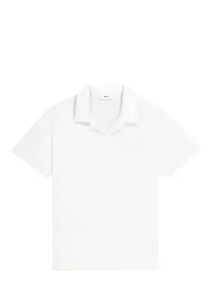 Nn07 Polo-collar T-shirt - White