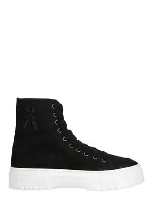 Patrizia Pepe Lace-up Combat Boots - Black