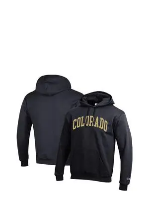 Champion Colorado Buffaloes Basic Arch Fleece Pullover Hoodie - Black