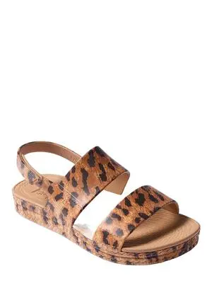 Reef Water Vista Slingback Sandal - Leopard