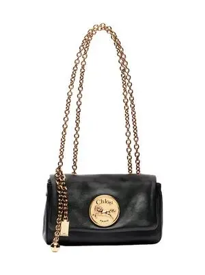 Chloé Heritage Small Leather Shoulder Bag - Black