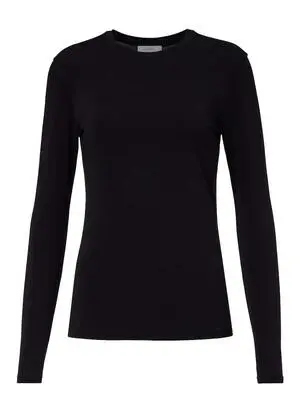 Max Mara Ortensia Jersey Top - Black
