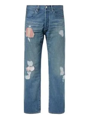 Junya Watanabe X Levi's® Patchwork Jeans - Blue