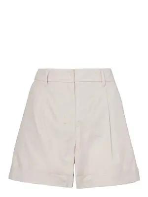 MAX MARA Ubino Cotton Poplin Bermuda Shorts