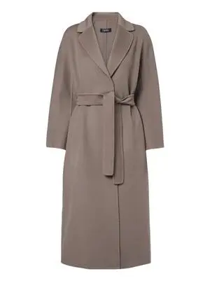 Max Mara Esturia Virgin Wool Coat Grey