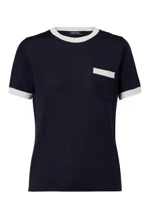 Max Mara Egidio Virgin Wool Top - Black