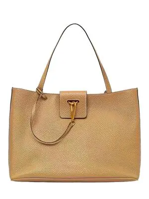 GIANNI CHIARINI Leather Tote Bag - Neutrals