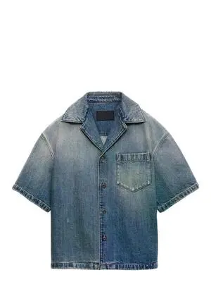 Prada Denim Shirt - Blue