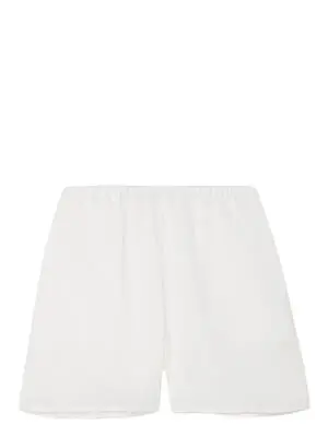 TOTEME Ramie Shorts - White