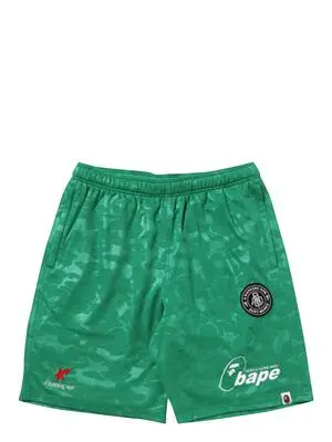 BAPE Soccer Game Shorts - Green