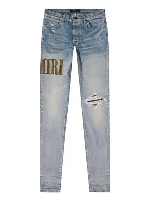 Amiri Core Appliqué Jean - Blue