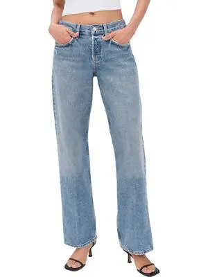 AGOLDE Low Rise Loose Fit Jeans