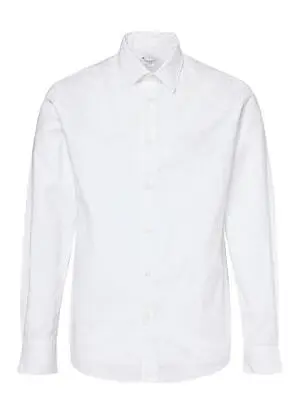 Sunspel Oxford Long-sleeve Cotton Shirt - White