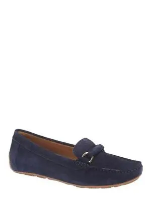 The Flexx Lionel Loafer Navy Camoscio