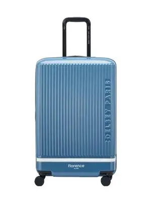 FLORENCE BY MILLS Spin Me Away Expandable 24" Medium Spinner Suitcase - Zinc Blue