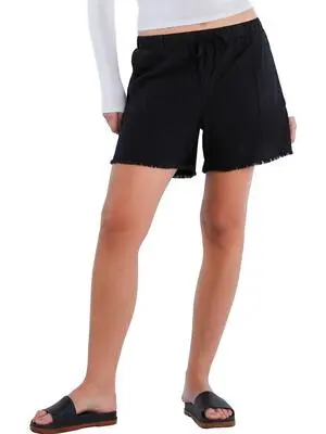 HINT OF BLU Relaxed-fit Drawstring Shorts - Tap Shoe
