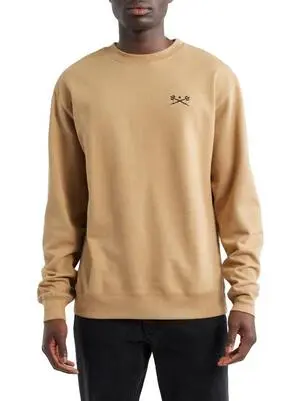 DARK SEAS Go-to Ii Fleece Sweatshirt - Sandstone