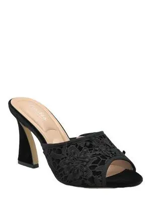 Charles By Charles David Klue Lace Mule Sandal - Black