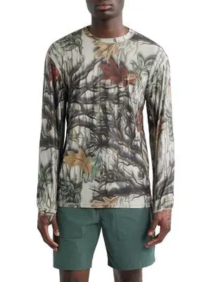 DARK SEAS Bimini Long-Sleeve T-Shirt Green Camo