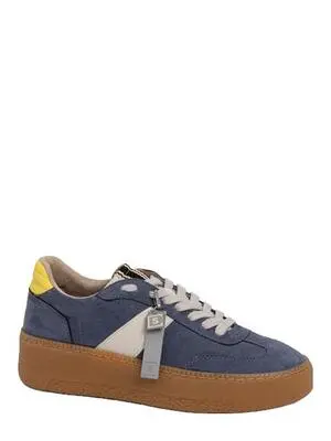 SHU SHOP Stacey Platform Sneaker Blue Suede