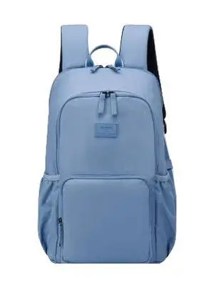 FLORENCE BY MILLS Backpack With Padded Laptop Sleeve - Zinc Blue