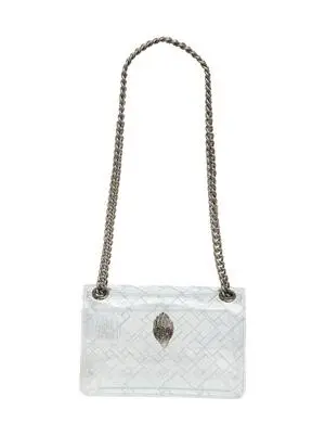 Kurt Geiger Kurt Geiger London Mini Kensington Vinyl Crossbody Bag Clear