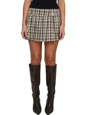 PRINCESS POLLY Envision Pleated Mini Skirt