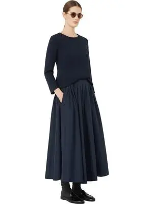 Max Mara Scuba Jersey T-shirt - Ultramarine