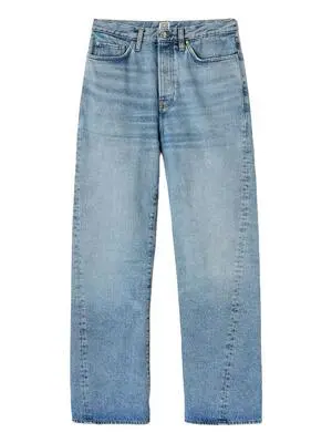 TOTEME Twisted Seam Jean - Worn Blue