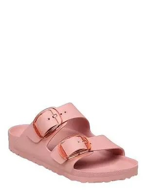 Pink Arizona Eva Big Buckle Slide - Pink