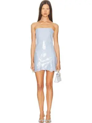 Ila Elisa Mini Dress - Blue Sequin