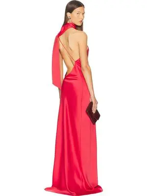 Ila Amelia Gown - Red