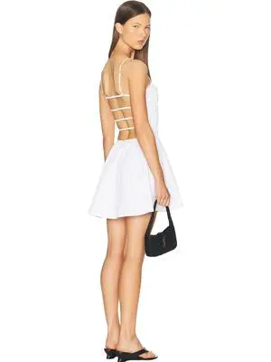 Solid & Striped The Mini Delta Dress - Optic White
