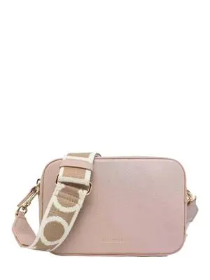 COCCINELLE Textured Small Tebe Cross Body Bag - Pink