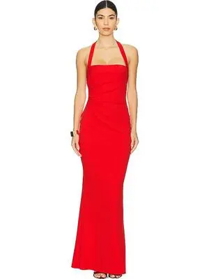 Katie May Piper Gown - Cherry