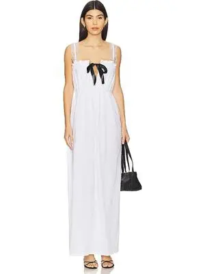 SWF Classic Bow Maxi Dress - Snow White
