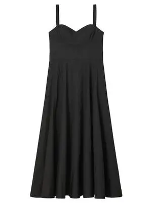 Tory Burch Poplin Sundress - Black