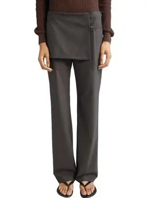 Paloma Wool Archive Layered Trousers - Brown